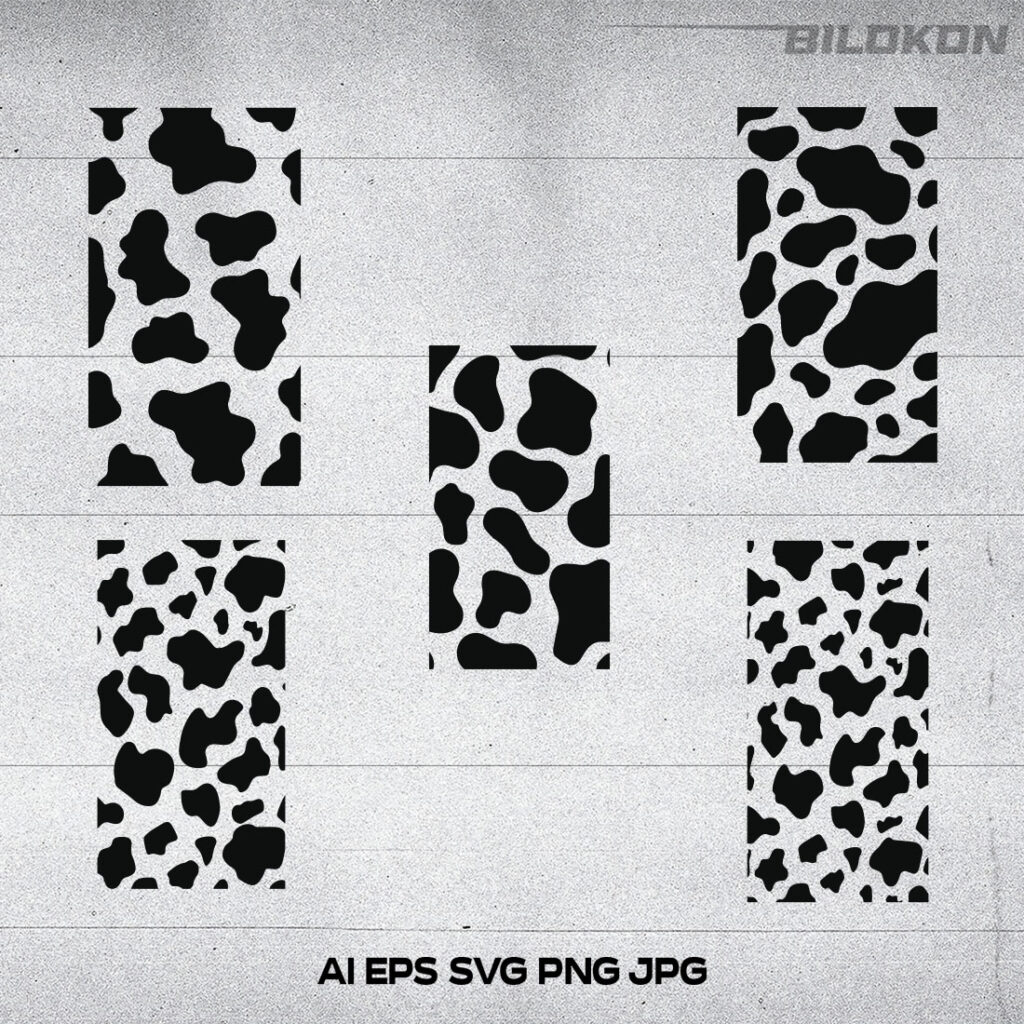 Cow Pattern Print Set - MasterBundles