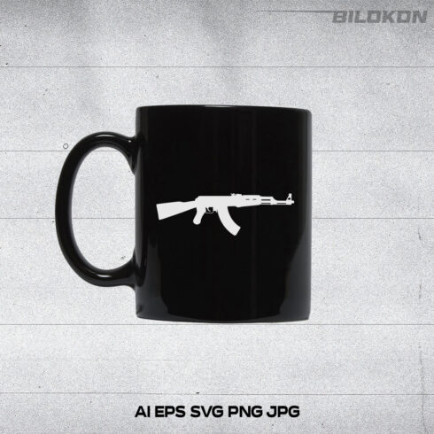 Kalachnikov, AK-47 Silhouette Set, Gun, SVG Vector - MasterBundles