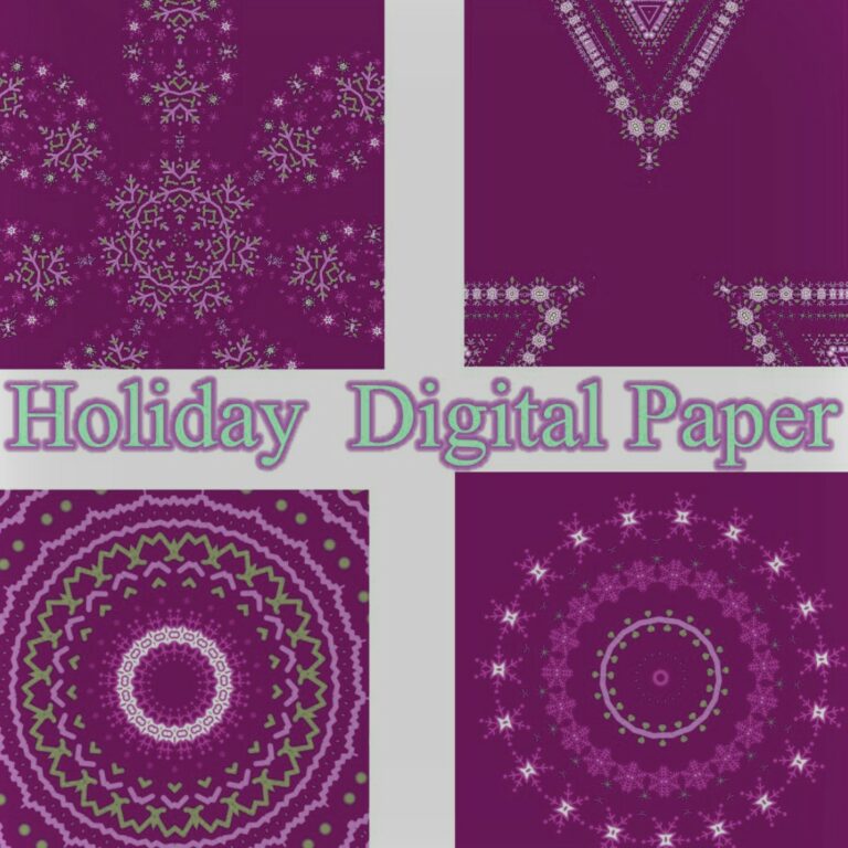 Holiday Digital Paper POD Wine - MasterBundles