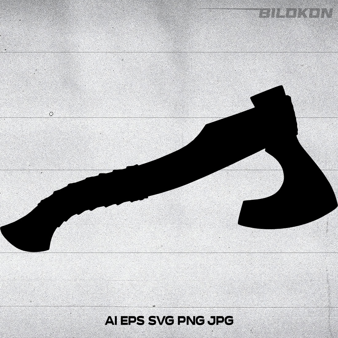 Ax Silhouette with Wood and Metal Texture SVG Vector - MasterBundles