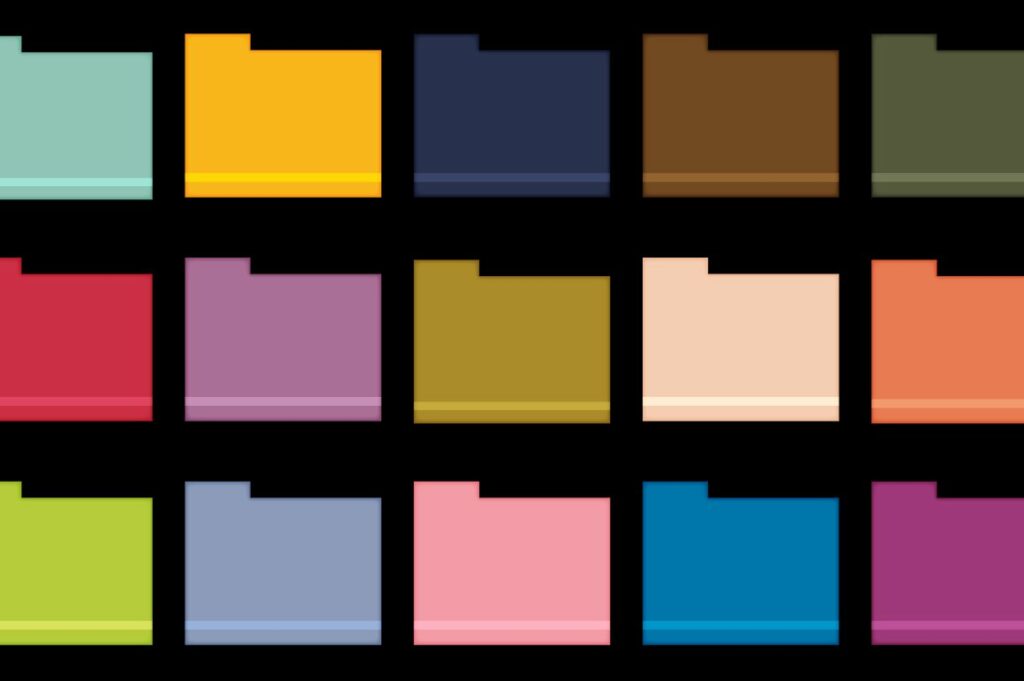 Minimalist Folder Icons Volume 2 – MasterBundles