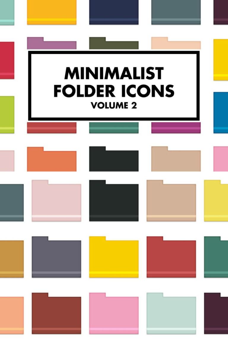Minimalist Folder Icons Volume 2 – MasterBundles