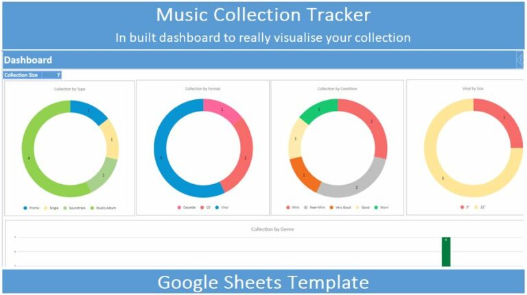 Music Collection Tracker Template - MasterBundles