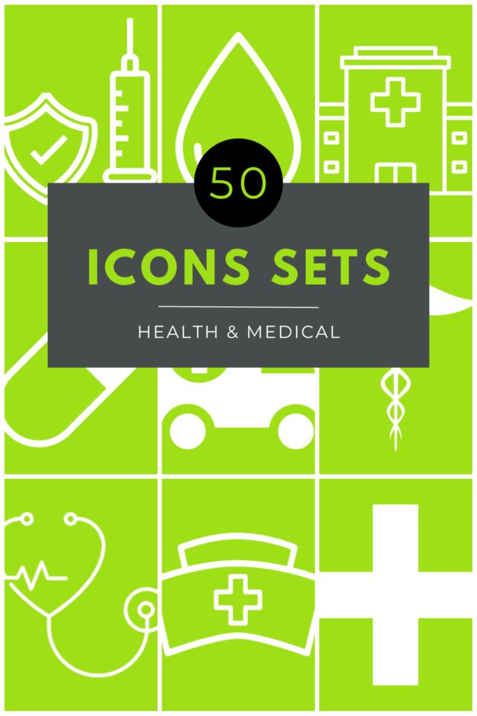 50 High-Quality Healthcare Icons | MasterBundles