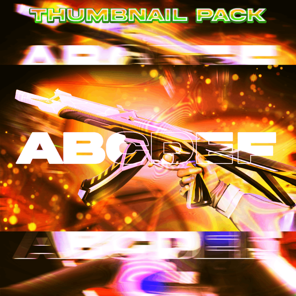 Gaming Editable Thumbnail Pack - MasterBundles