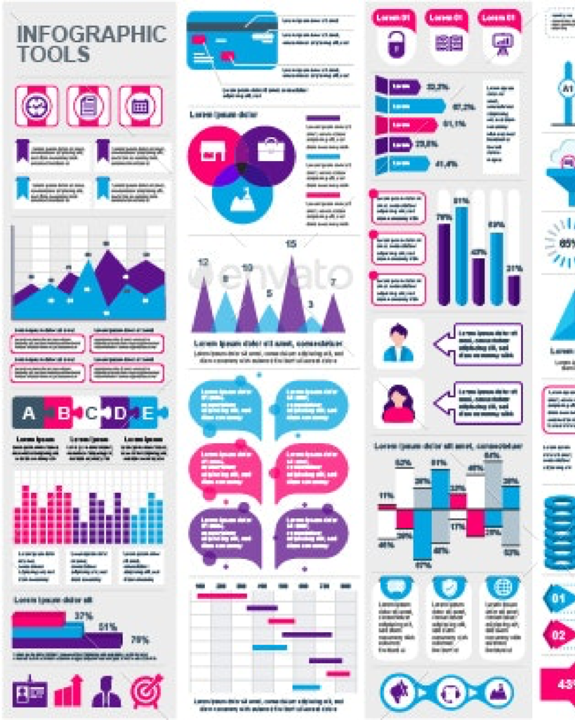 Set of Infographic Elements – MasterBundles