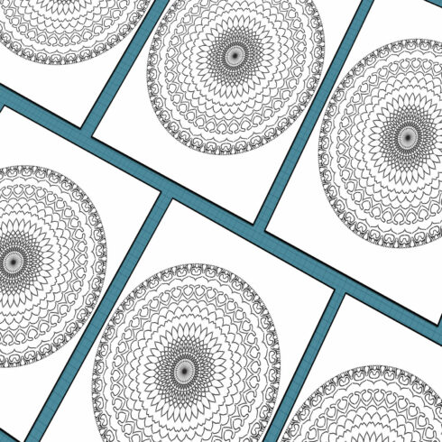 50 Mandala Coloring Page Bundle For KDP - MasterBundles
