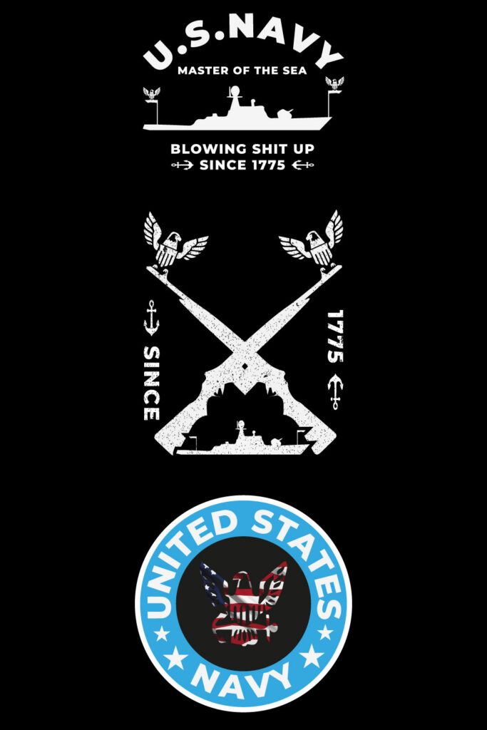 U.S Navy T-Shirt Design - MasterBundles