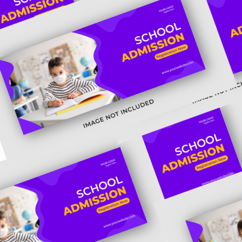 School Admission Social Media Post | MasterBundles