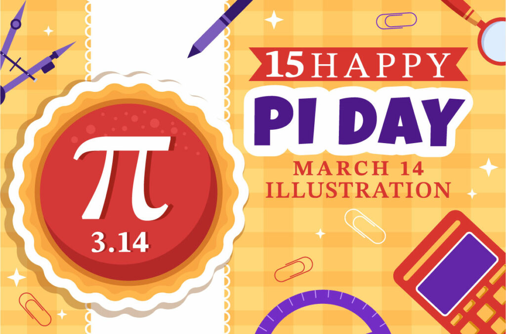 15 World Pi Day Illustration - MasterBundles
