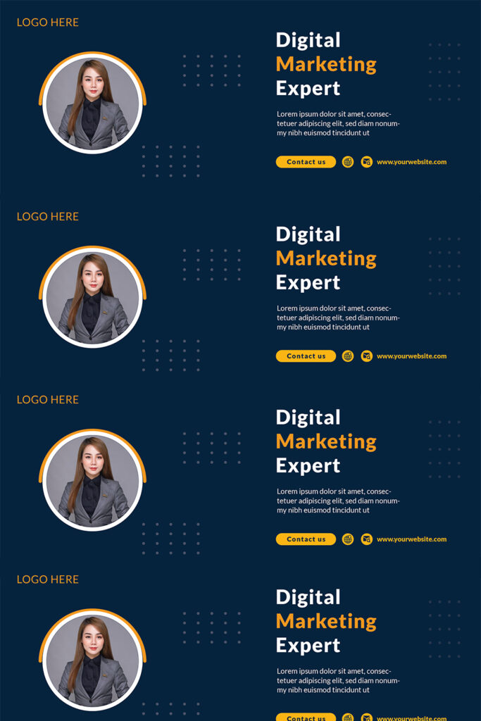 Digital Marketing Expert Banner Template | MasterBundles