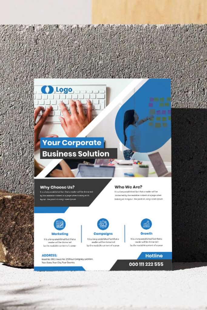 Corporate Flyer Design | MasterBundles