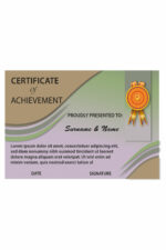 Certificate for Courses and Events - MasterBundles