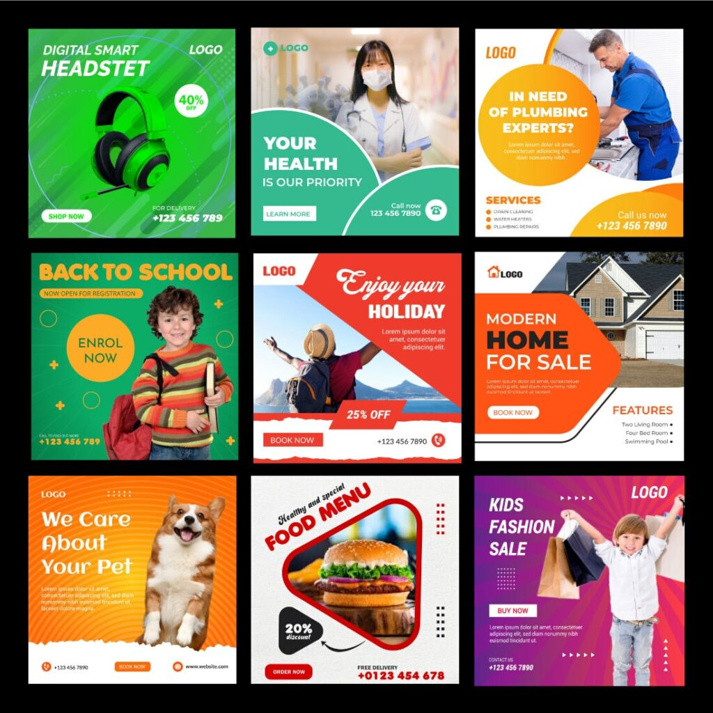 Social Media Template Design Bundle | MasterBundles