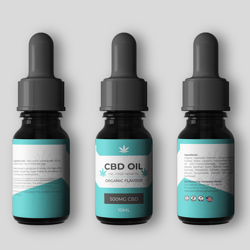 cbd label design, box design template,