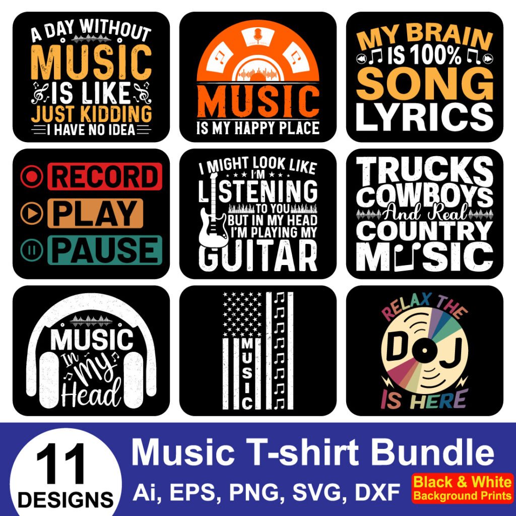 Dj Music Motivational T-shirt Design - MasterBundles