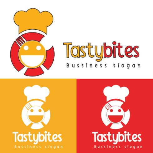 Happy Restaurant Logo - TastyBites - MasterBundles