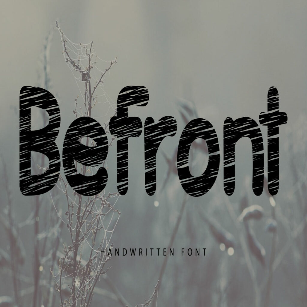 Befront Handwritten Font - MasterBundles