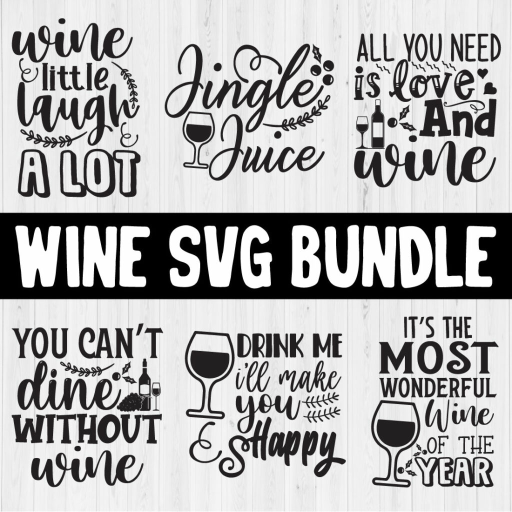 Wine SVG Bundle Vol.2 - MasterBundles