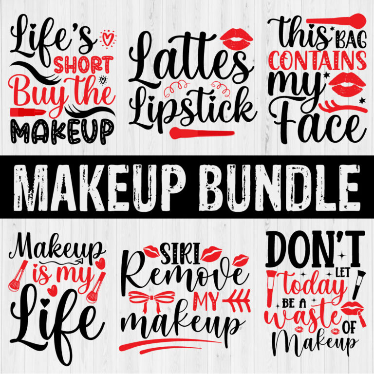 Makeup SVG Design Bundle Vol.13 - MasterBundles