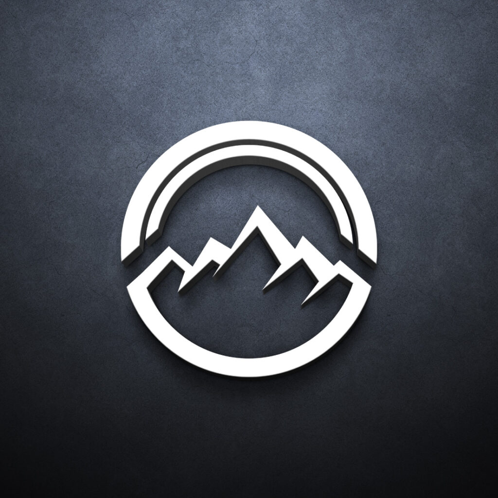 Circle Mountain Logo Template - MasterBundles