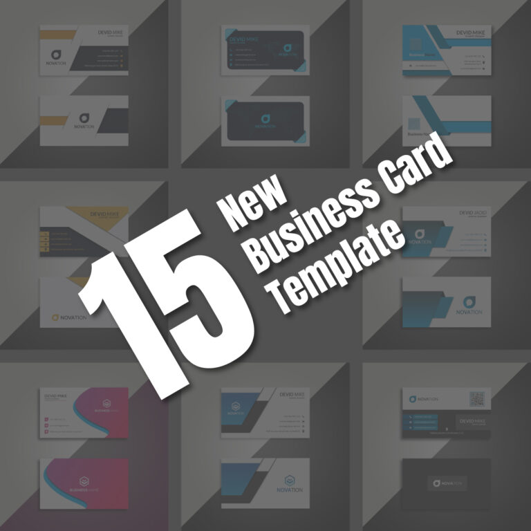 15 new business card template - MasterBundles