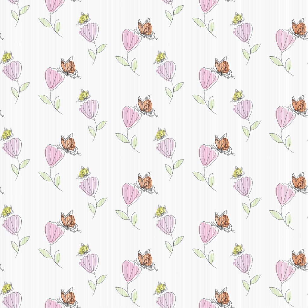 Minimal Floral Seamless Pattern Designs - MasterBundles