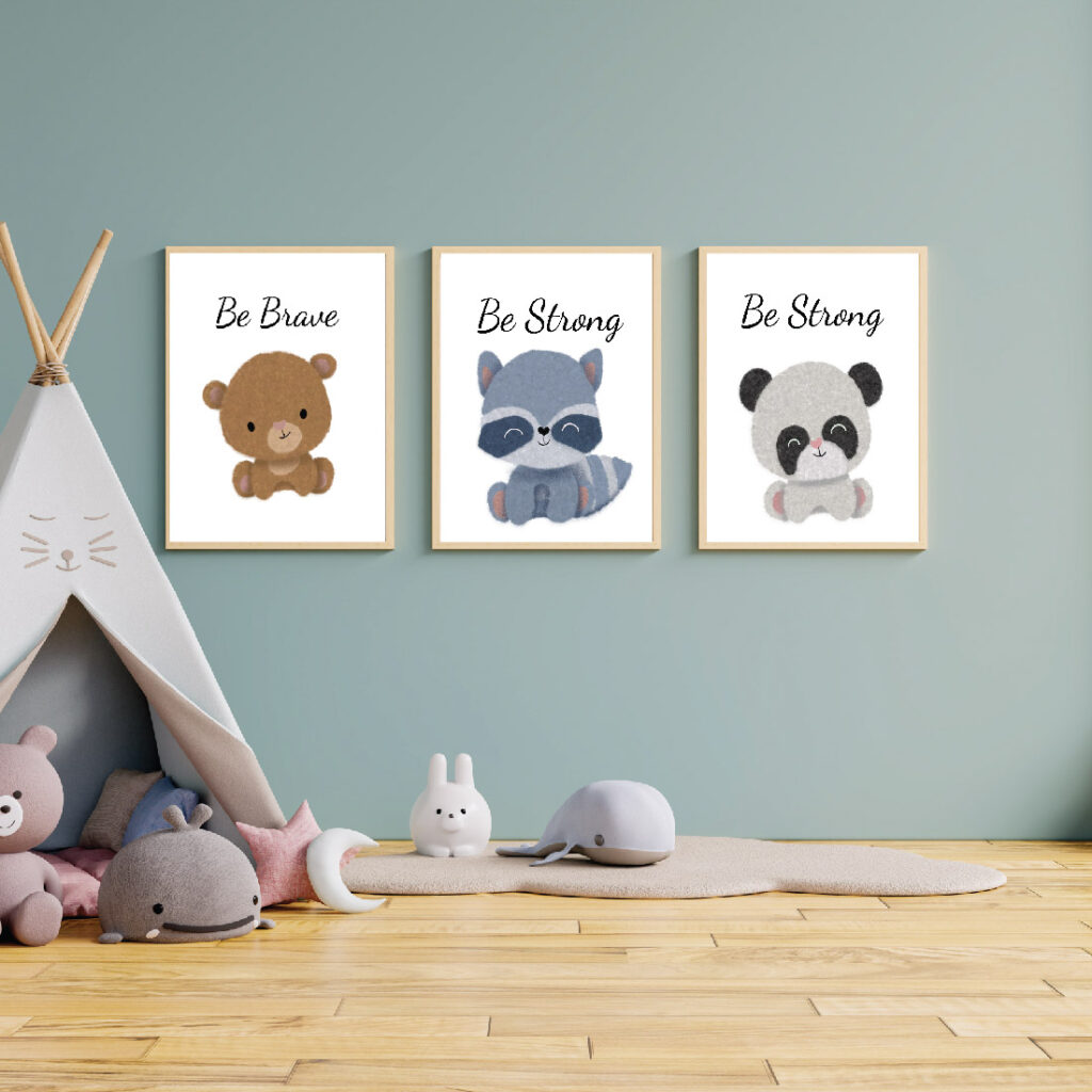 6 Cute Furry Animals Clipart - only $10 - MasterBundles