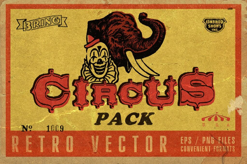 Retro Circus Pack – MasterBundles