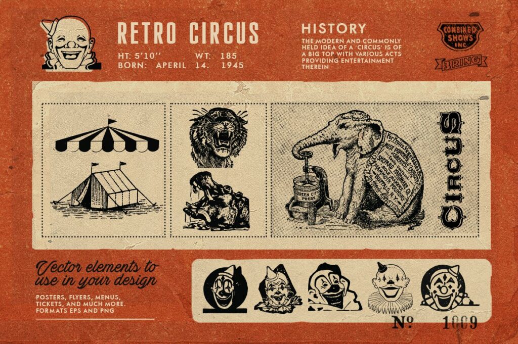 Retro Circus Pack – MasterBundles