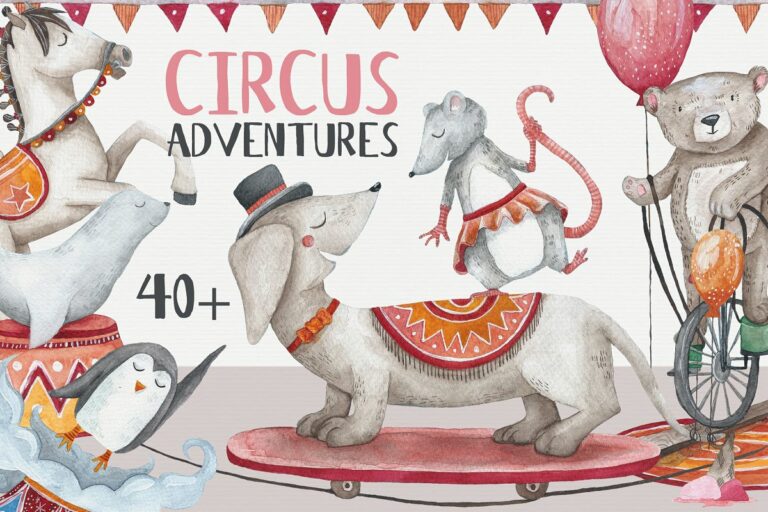 Circus Adventures Graphics – MasterBundles