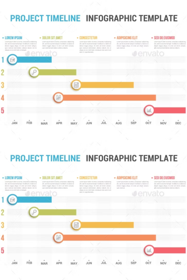 Project Timeline - Gantt Chart – MasterBundles