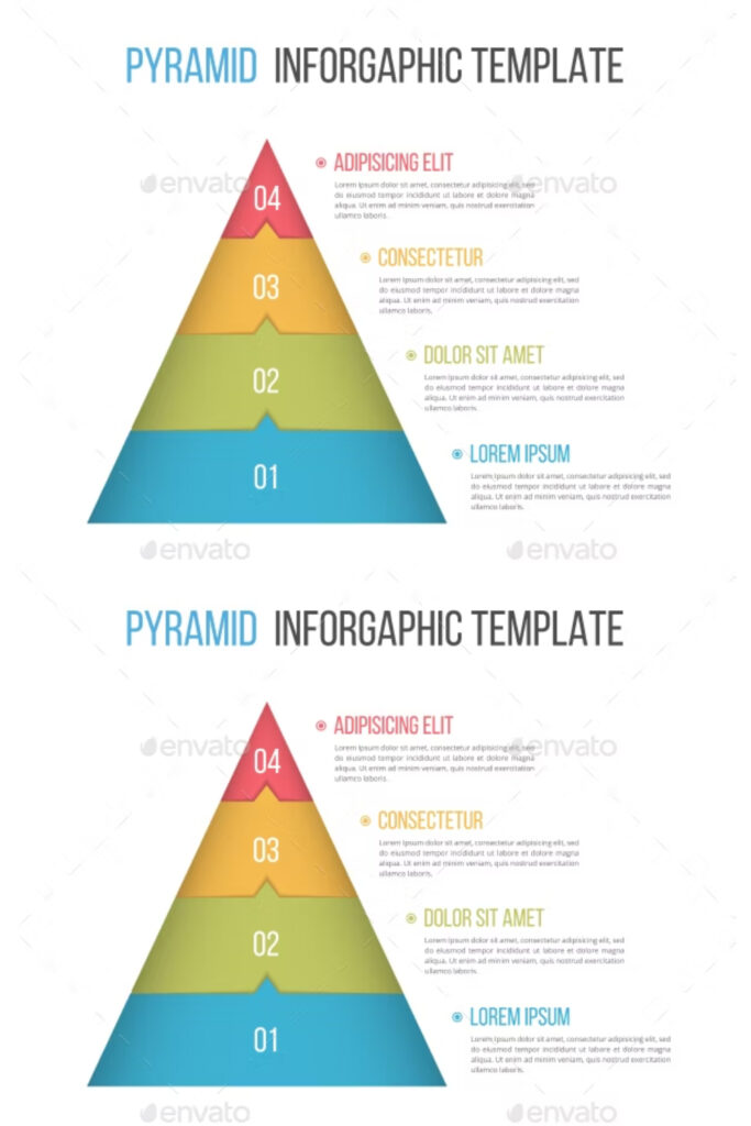 Pyramid With Four Elements – MasterBundles