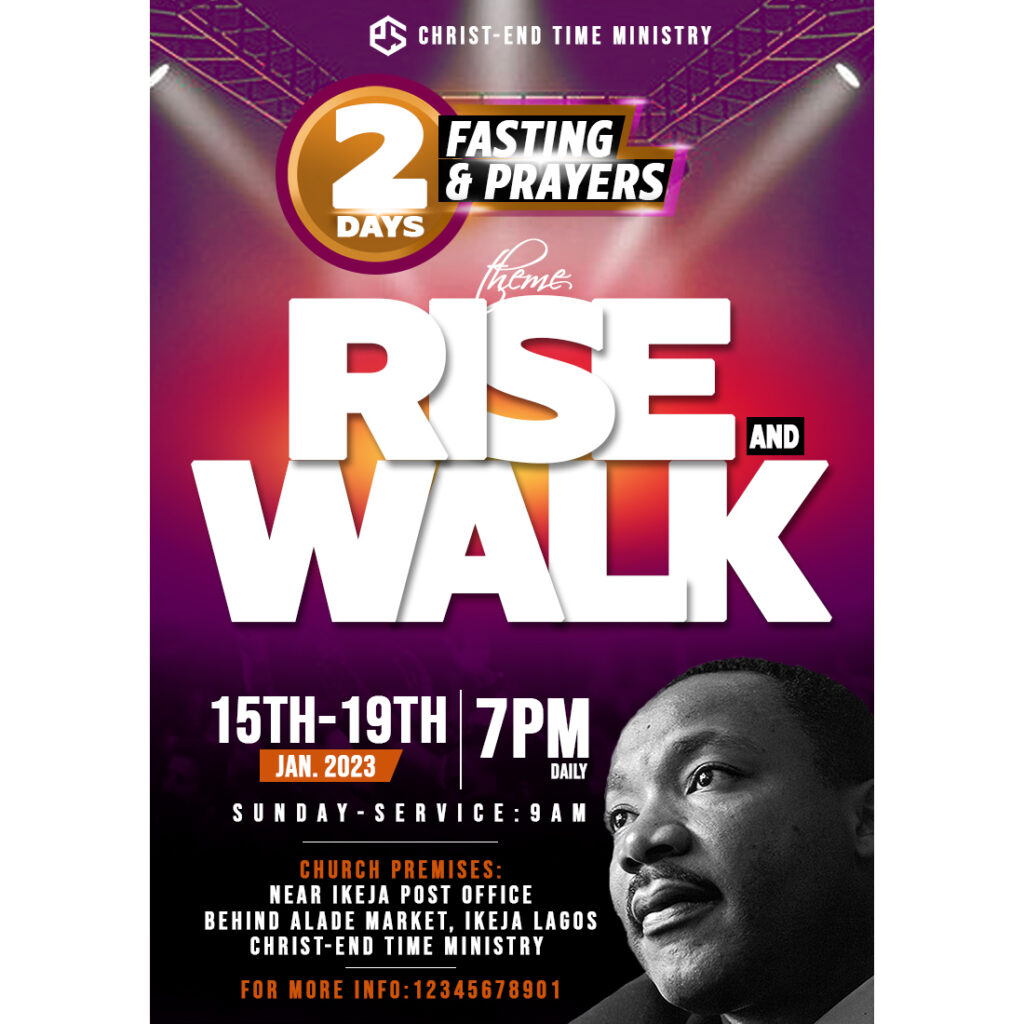 Editable Church Flyer - MasterBundles