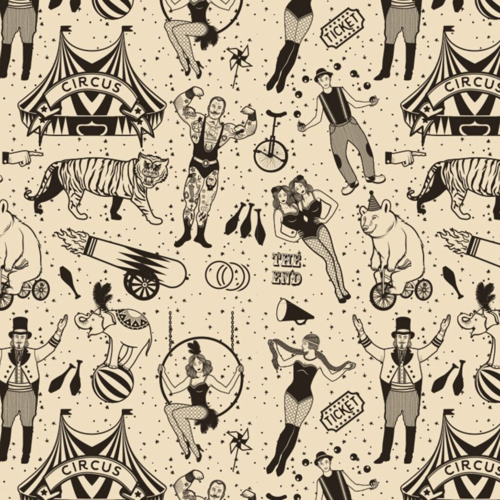 Circus Pattern – MasterBundles