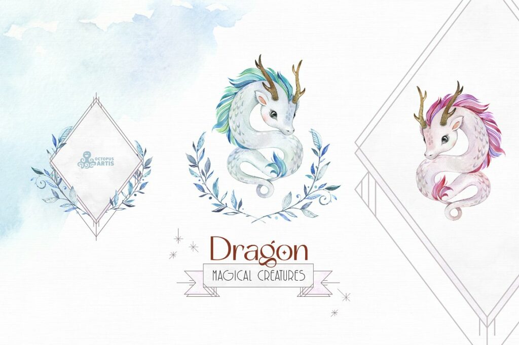 Magical Creatures Collection – MasterBundles