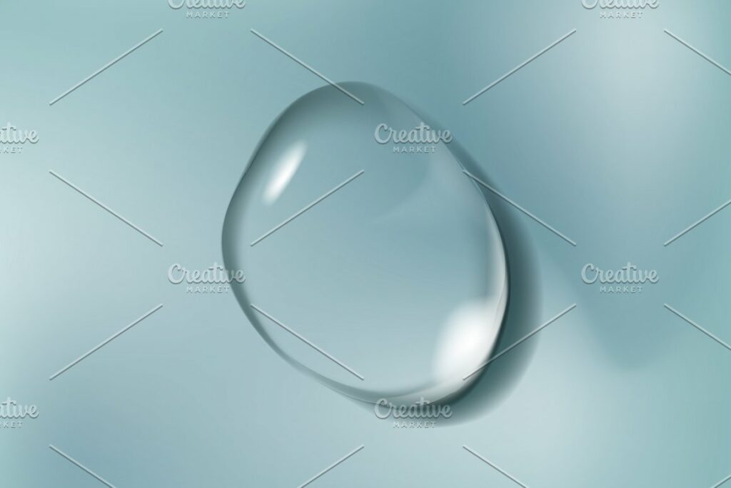 Realistic Water Drops Set – MasterBundles