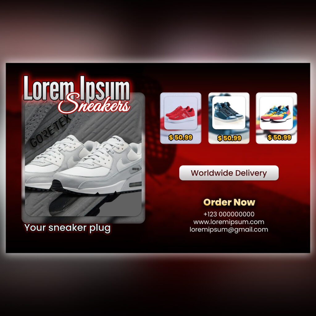 Sales Advertisement Post Flyer Template - MasterBundles