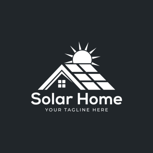 Solar Home Logo Template - MasterBundles