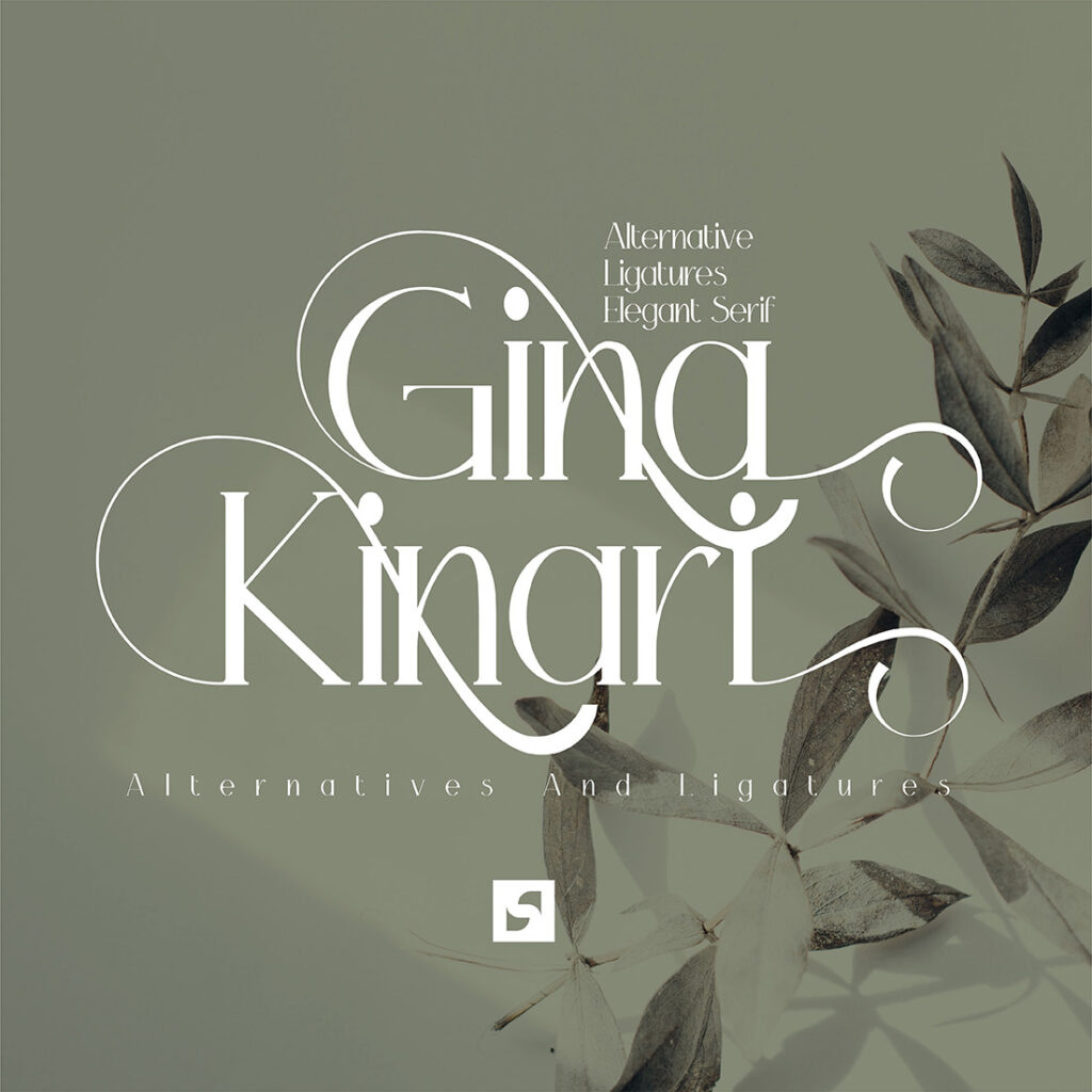 Gina Kinari Font – only $15 | MasterBundles