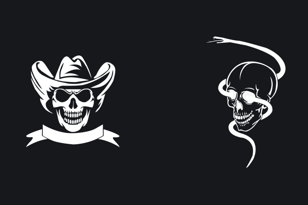 9 Skull Logos Collections - MasterBundles