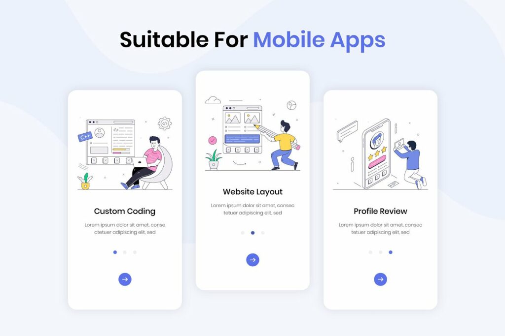 60 Perfect Swift Illustrations – MasterBundles