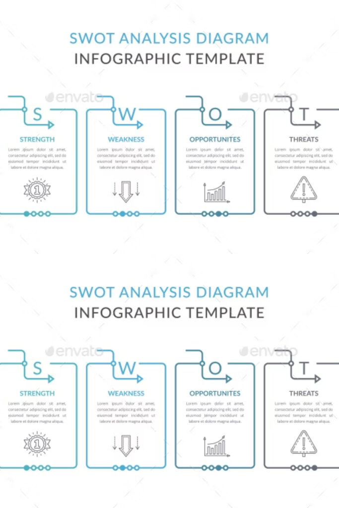 SWOT Analysis Diagram – MasterBundles