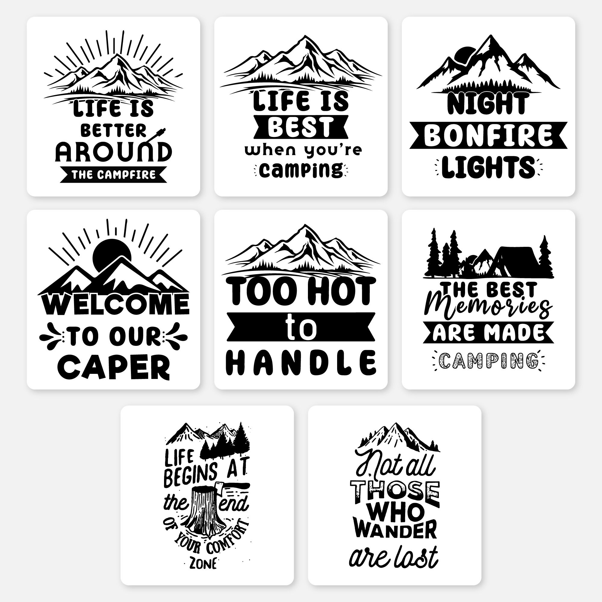 Mountain Typography T-shirt Design - MasterBundles