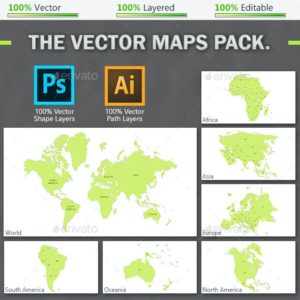 The Vector Maps Pack – MasterBundles