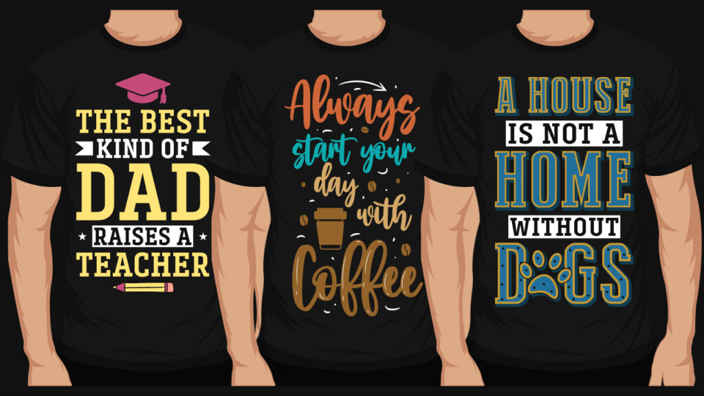 10 Best Mix Typographic T-Shirt Designs Bundle - MasterBundles