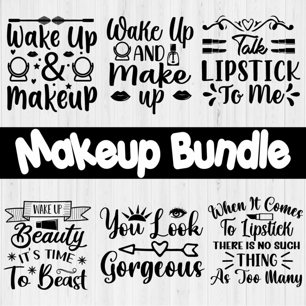 Makeup SVG Design Bundle Vol.6 - MasterBundles