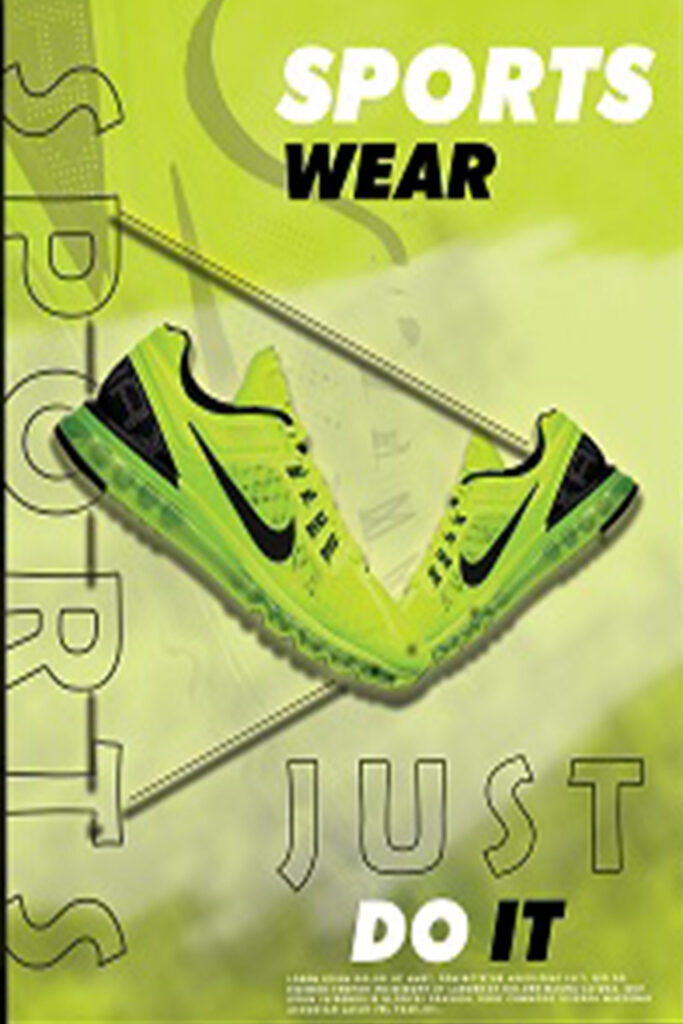 A unique and creative Shoes poster/Flyer design in just 5$ - MasterBundles