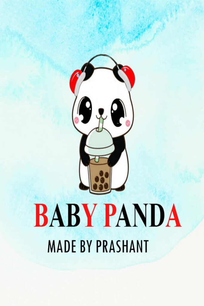Baby Panda Logo Design - MasterBundles