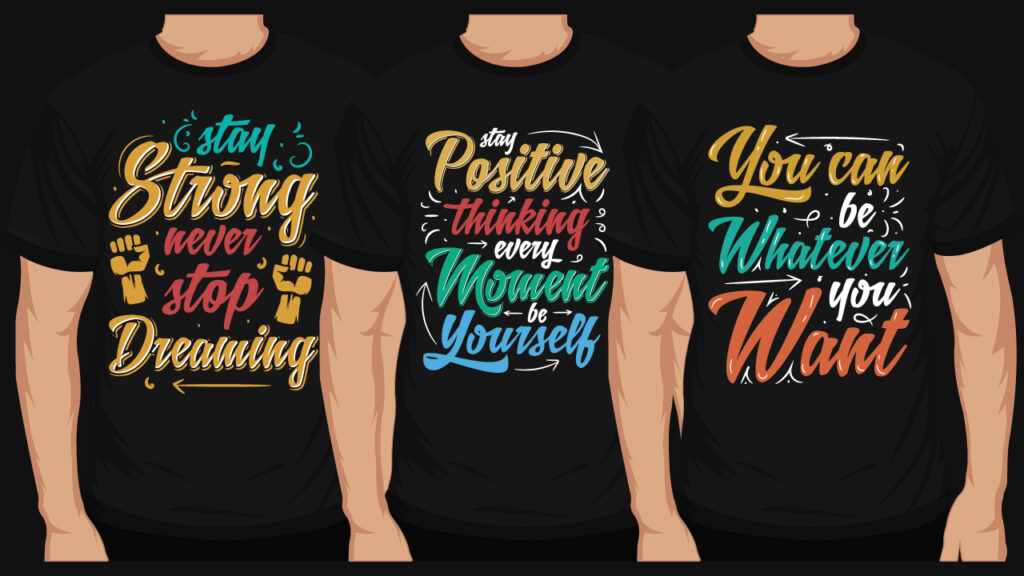 10 Best Typographic T-Shirt Designs Bundle - MasterBundles